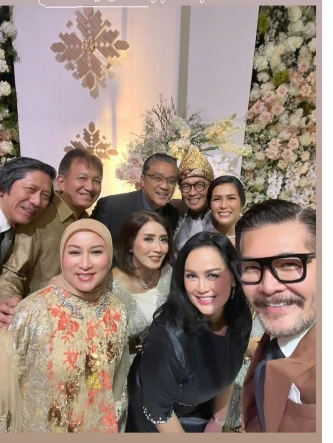 10 Potret Artis di Pernikahan Putri Helmy Yahya dengan Pria Korea, Bertabur Bintang - Hot ...