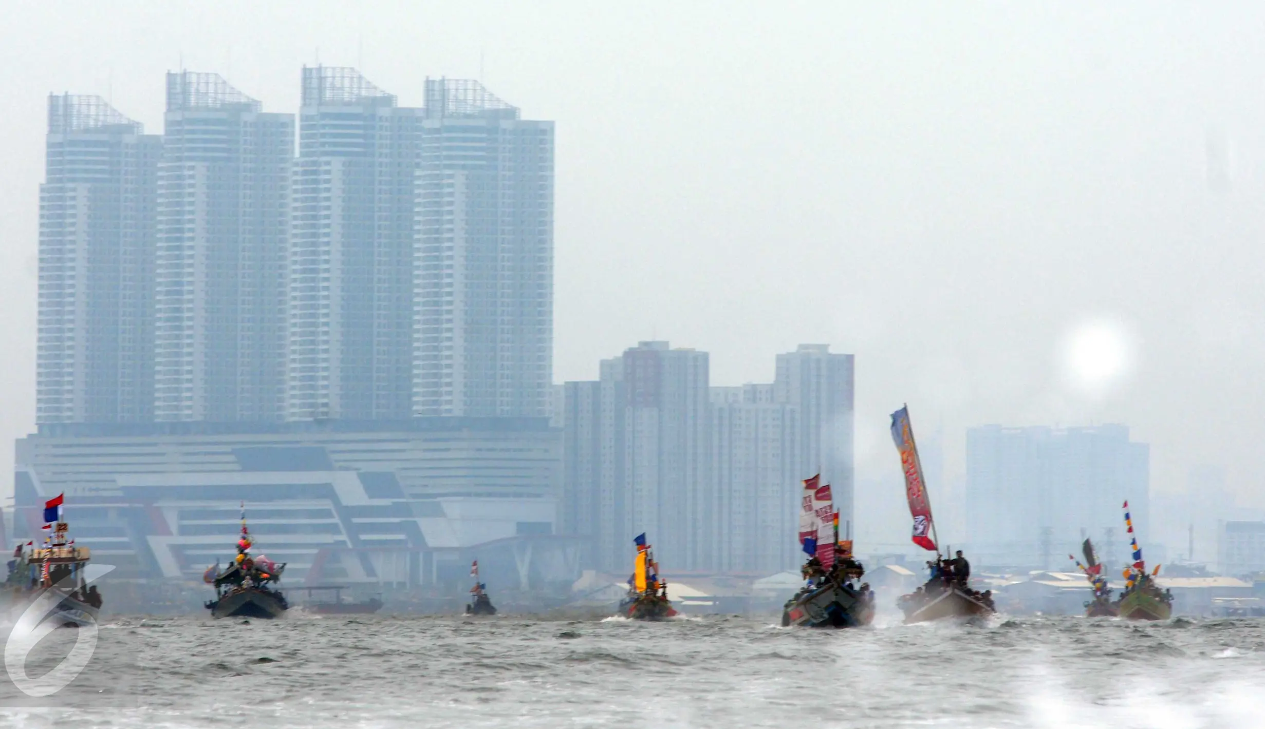 Pesta Laut Nelayan Tradisional Muara Angke - Foto Liputan6.com