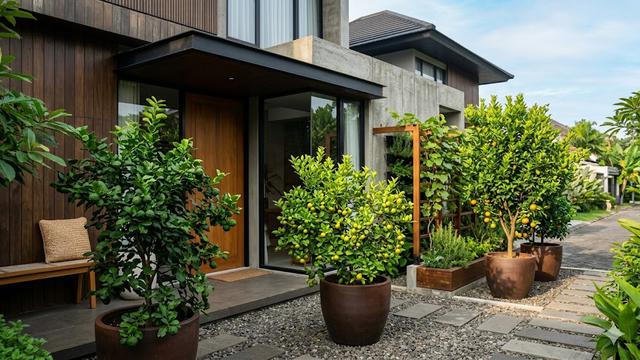 9 Ide Tanaman Produktif untuk Fasad Rumah, Inspirasi Hijau yang Tidak ...