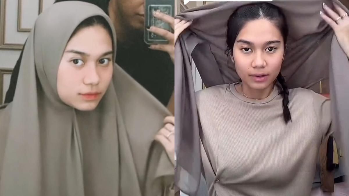 7 Potret Menawan Azizah Salsha Istri Arhan Pakai Hijab, Bikin Pangling - Page 2 - Hot Liputan6.com
