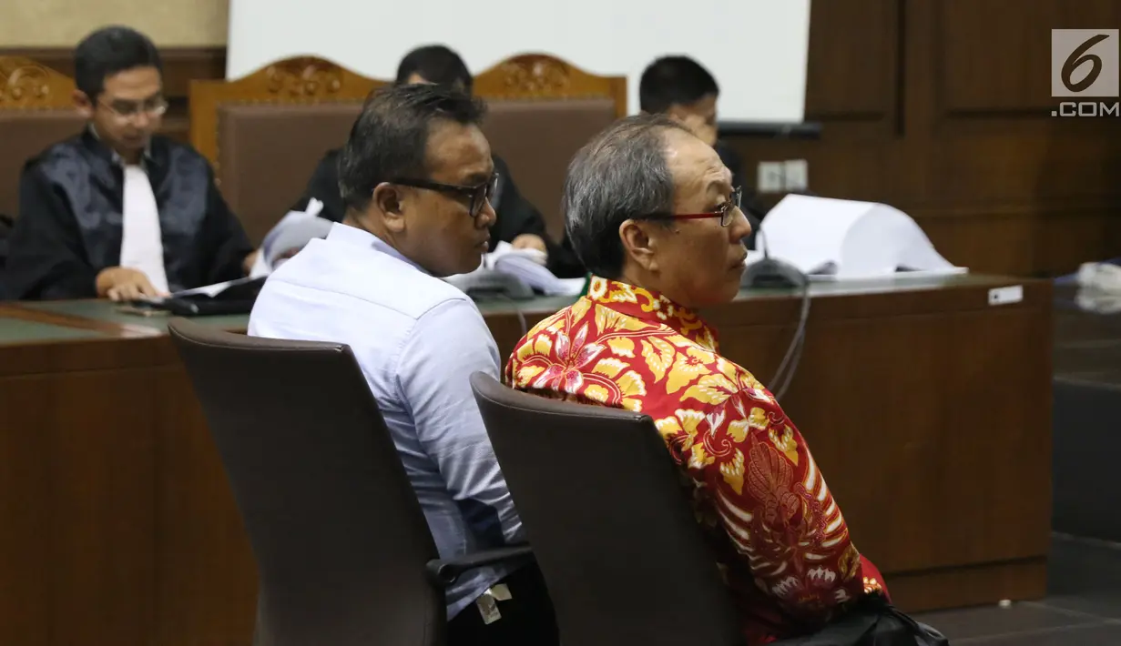 FOTO: Korupsi E-KTP, Irvanto dan Made Oka Masagung Dituntut 12 Tahun ...