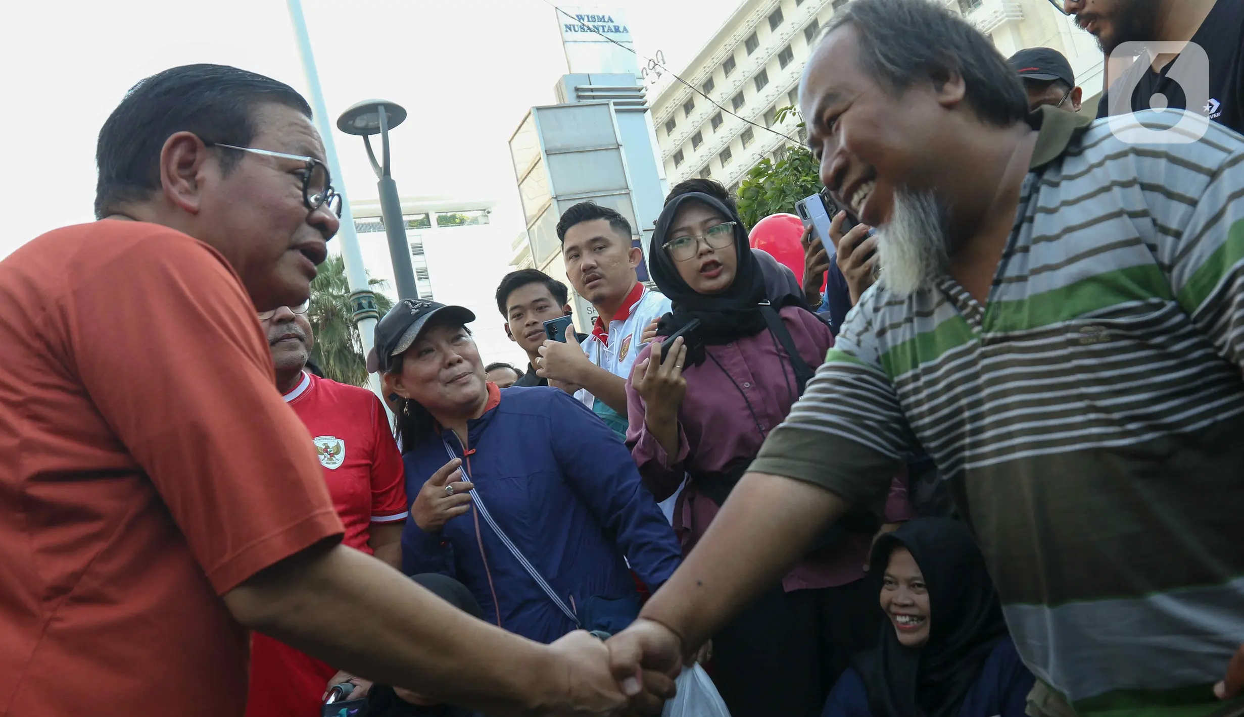 Lagi, Pramono Anung - Rano Karno Sambangi CFD - Foto Liputan6.com