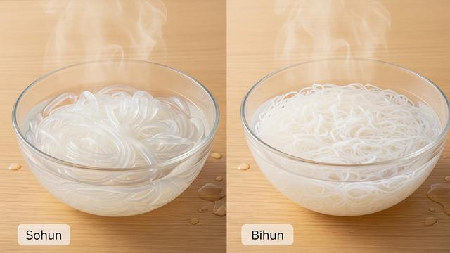 Perbedaan Sohun dan Bihun yang Kerap Disebut Mirip, Perajin Mi ...
