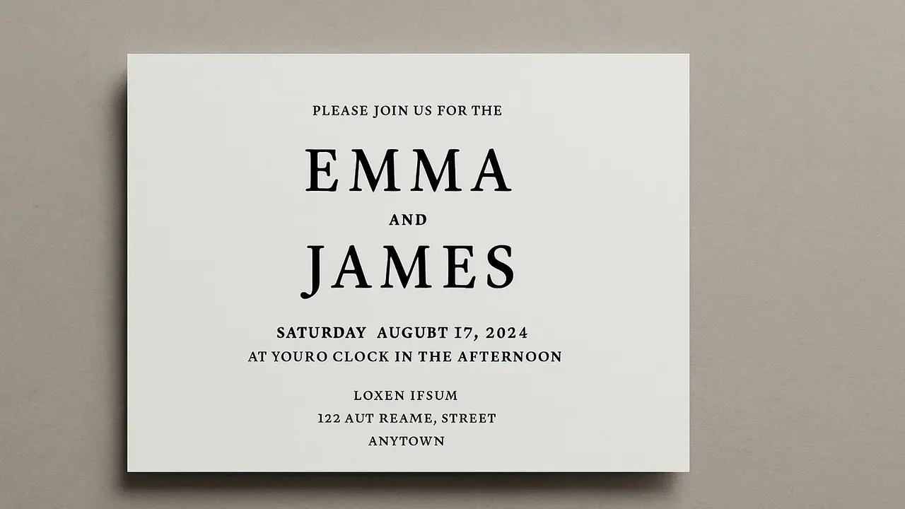 7 Desain Undangan Pernikahan yang Bisa Jadi Inspirasi, Simple dan ...