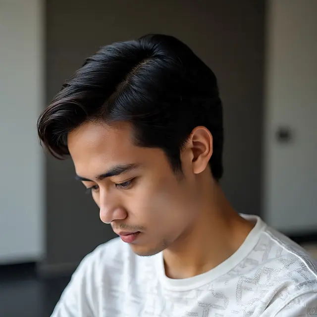 9 Model Rambut Pria Muka Bulat Terbaik 2025, Dijamin Lebih Proporsional ...