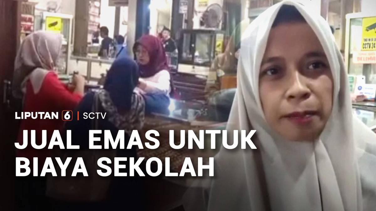 Demi Anak Masuk Sekolah, Emak-Emak di Banten Serbu Toko Emas untuk Jual ...