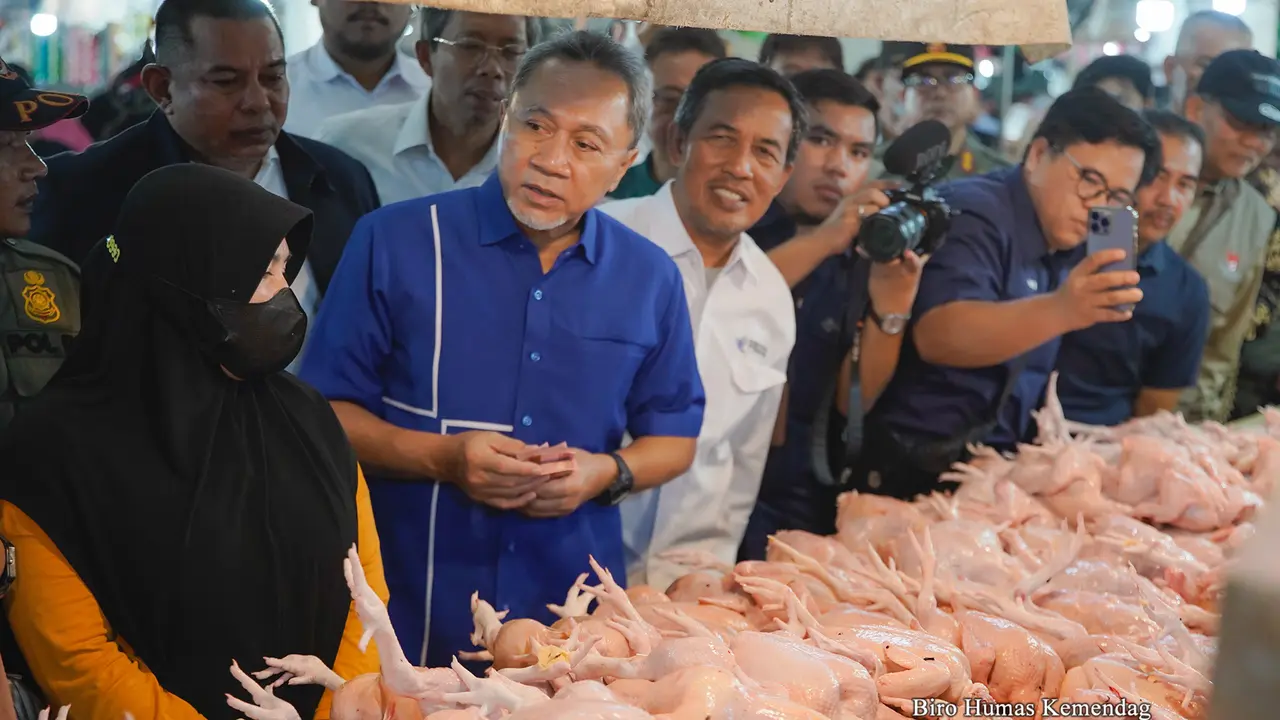 Mendag Zulhas Sebut Harga Bapok Terpantau Stabil dan Cenderung Turun - Bisnis Liputan6.com