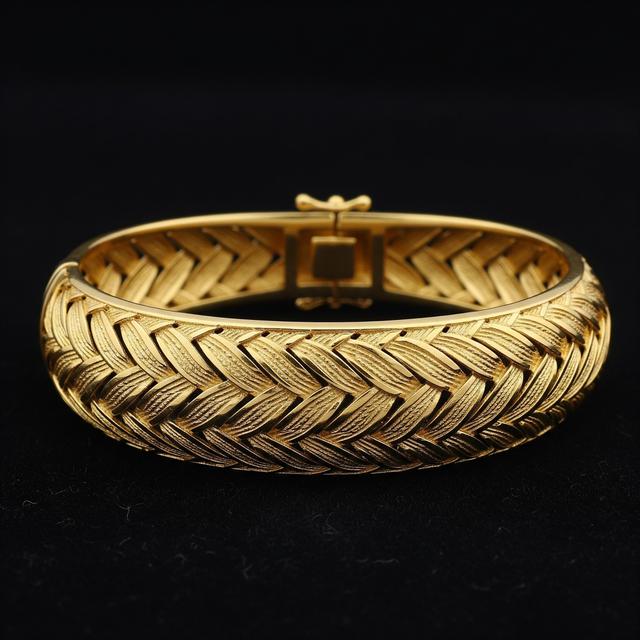 8 Model Gelang Emas Oval Solid Cocok untuk Acara Resmi dan Investasi ...