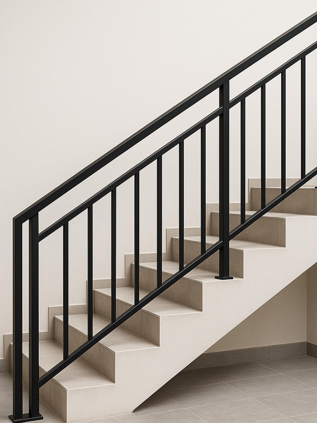 5 Model Railing Tangga Besi Hollow yang Populer dan Modern