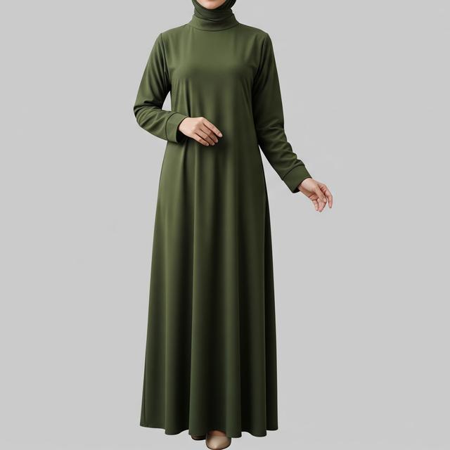 Perbandingan Gamis Bahan Katun dan Polyester, Mana yang Nyaman Dipakai ...