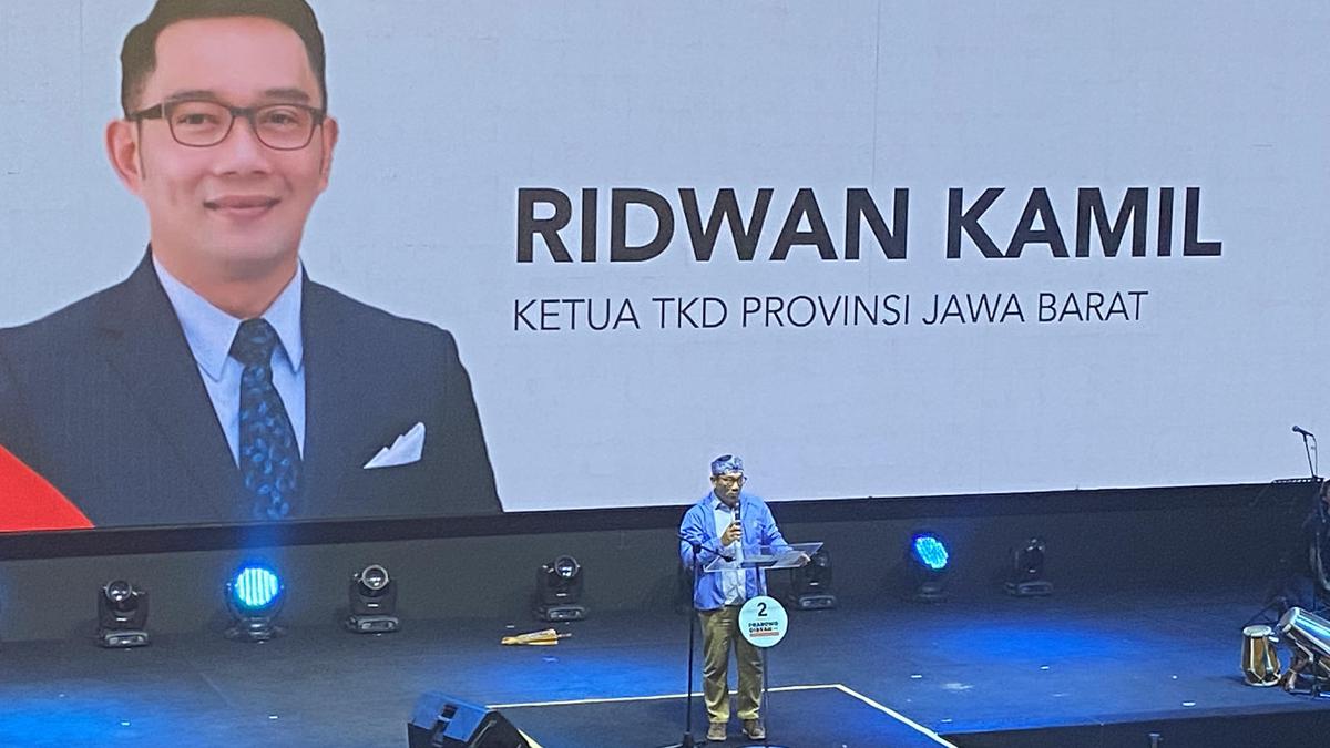 Ridwan Kamil Yakin Pilpres Satu Putaran: Jabar Tetap Prabowo - Pemilu Liputan6.com