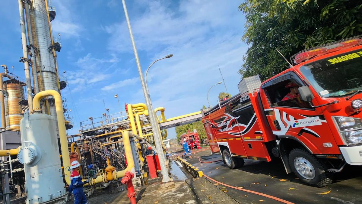 Insiden Ledakan Pipa Gas Pertamina Cidahu Subang, Api Berhasil ...