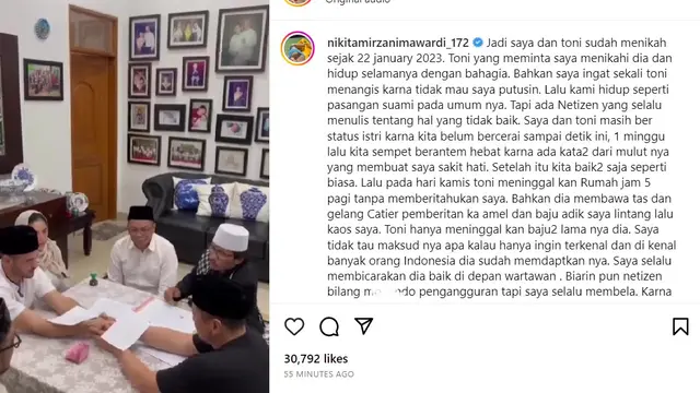 Nikita Mirzani dan Antonio Dedola Sudah Nikah 22 Januari 2023, Maskawin ...