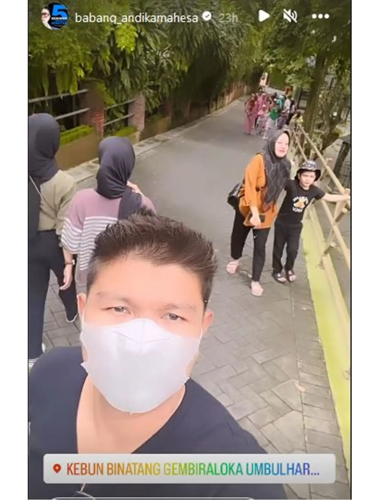 6 Potret Kedekatan Anak Andika Kangen Band dan Ayu Kartika saat Liburan di Jogja - Hot Liputan6.com