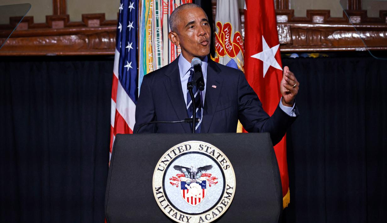 Barack Obama Jadi Presiden AS Kelima yang Raih Sylvanus Thayer Award