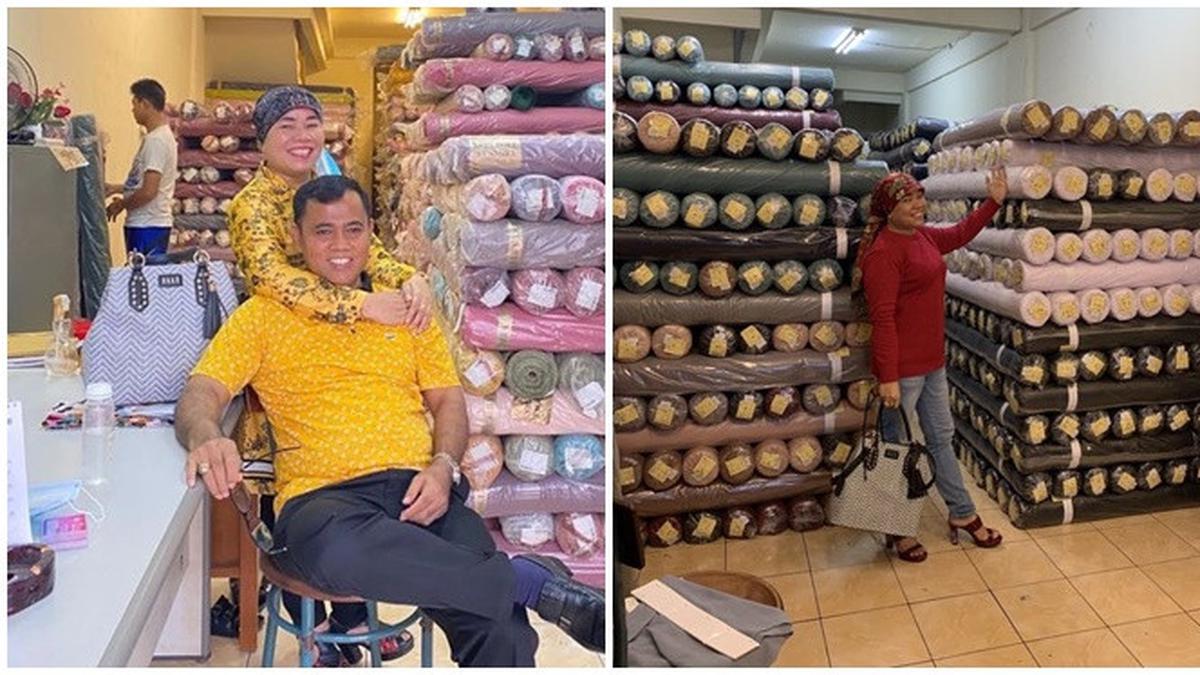 6 Potret Toko Milik H Faisal di Tanah Abang, Disebut Juragan Kain - Hot ...