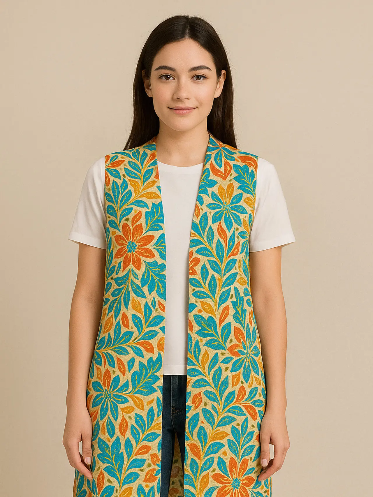 10 Contoh Model Outer Batik Kekinian Tanpa Lengan Terbaru 2025, Bikin ...