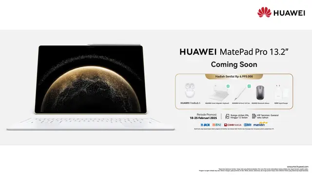 Lebih dari Laptop! Intip HUAWEI MatePad Pro 13.2 dengan Layar ...
