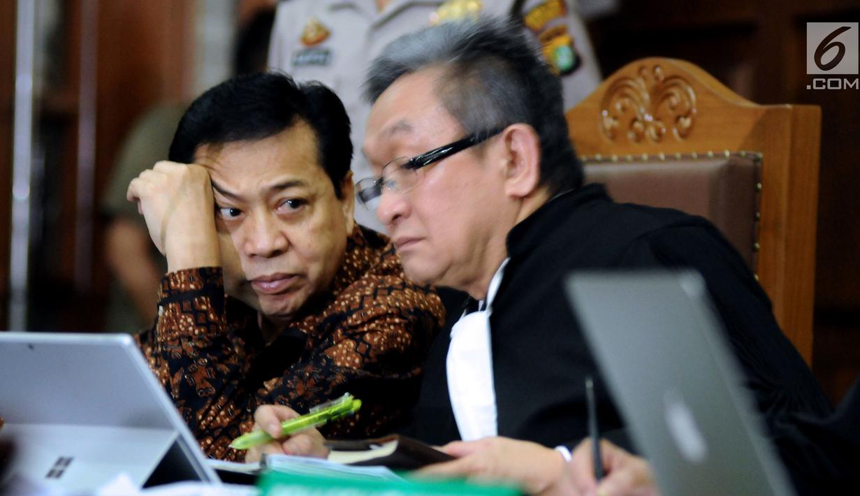 FOTO: Jalani Sidang Lanjutan Kasus E-KTP, Setnov Banyak Menguap - Foto ...