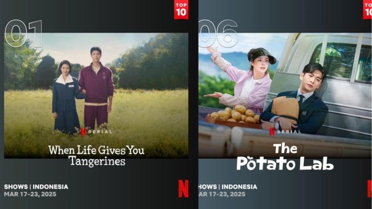 10 Series Terlaris di Netflix Maret 2025, When Life Gives You ...