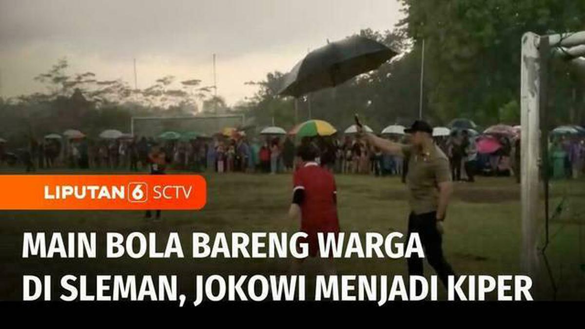 VIDEO: Dukung Timnas Lolos Piala Asia, Jokowi Main Sepak Bola Bersama ...