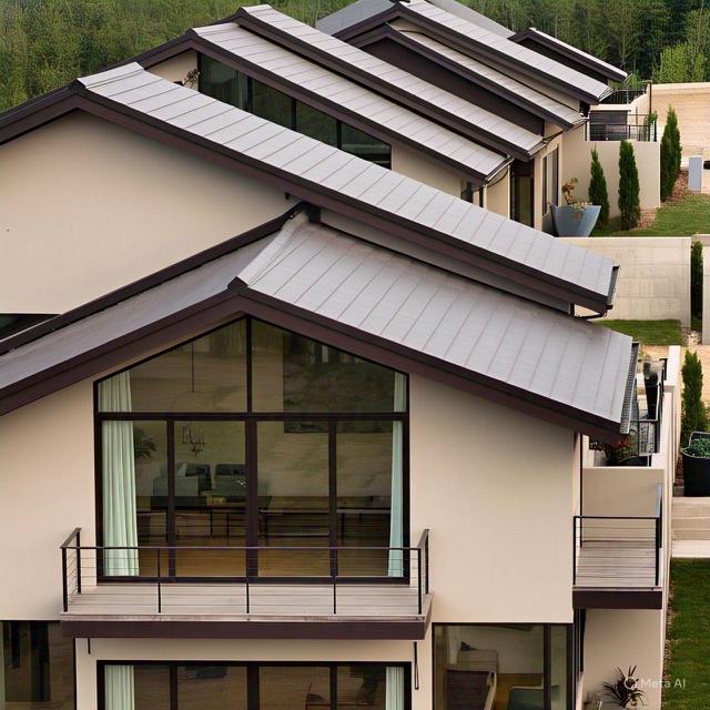 17 Model Rumah 2 Lantai Atap Segitiga Modern Terpopuler 2025, Sederhana ...