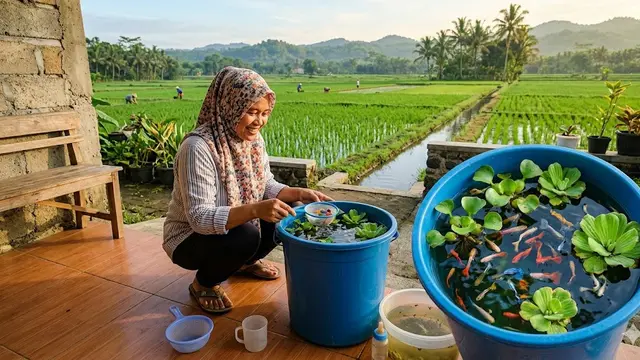 8 Ide Ternak Ikan Mini di Ember untuk IRT yang Rumahnya Dekat Area ...