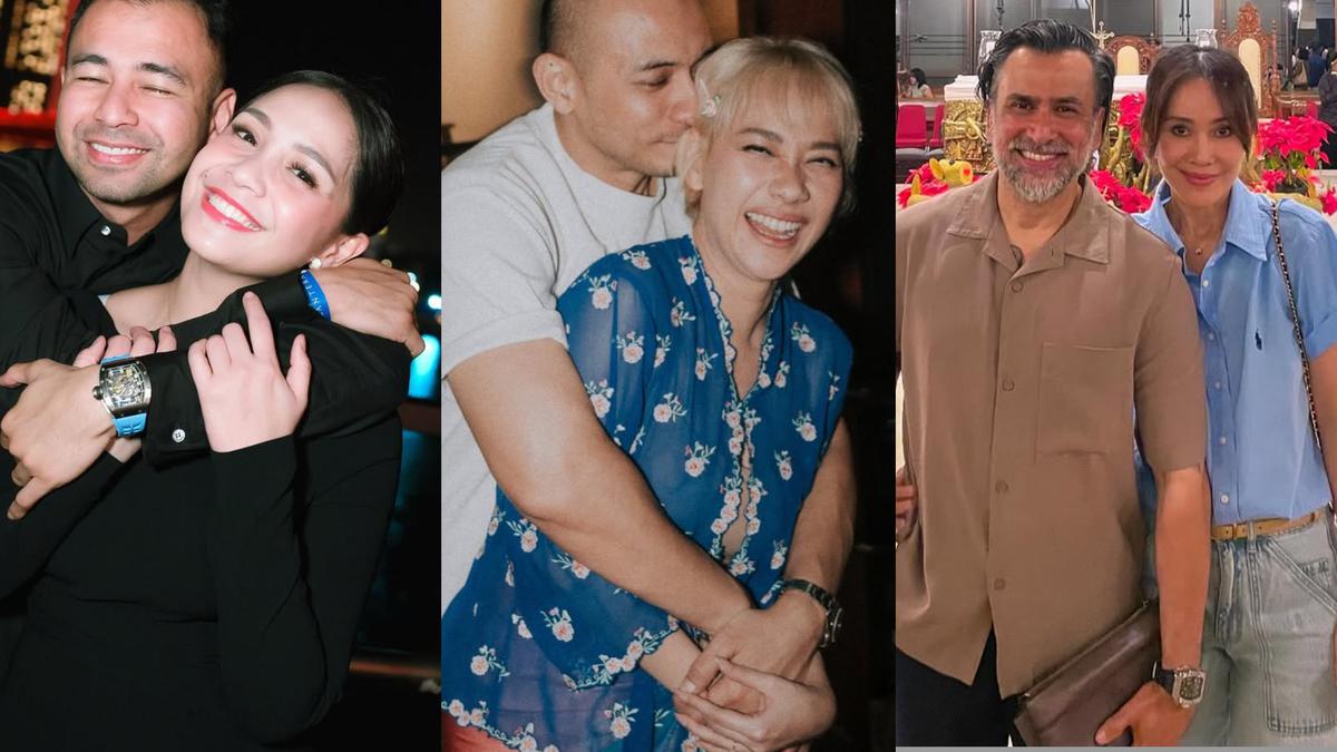 10 Gaya Kompak Pasutri Seleb Rayakan Tahun Baru, dari Raffi Ahmad ...