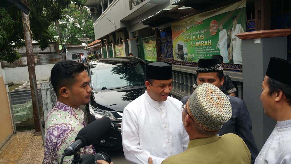 Anies Baswedan Kunjungi Relawan di Cakung - Pemilu Liputan6.com