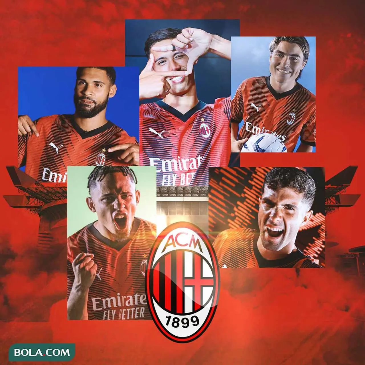 Daftar Transfer Resmi AC Milan pada Musim Panas 2023 - Dunia Bola.com