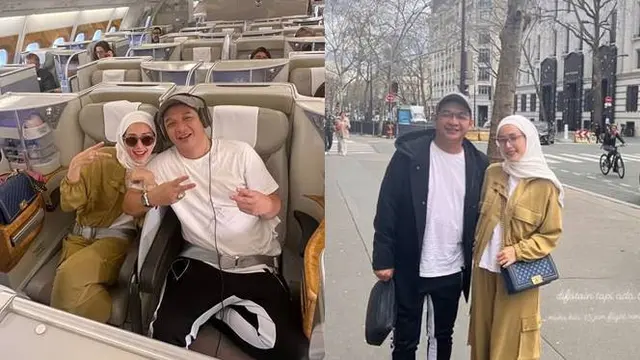 7 Potret Pasha Ungu dan Adelia Wilhelmina Liburan ke Paris di Bulan Ramadhan - Hot Liputan6.com