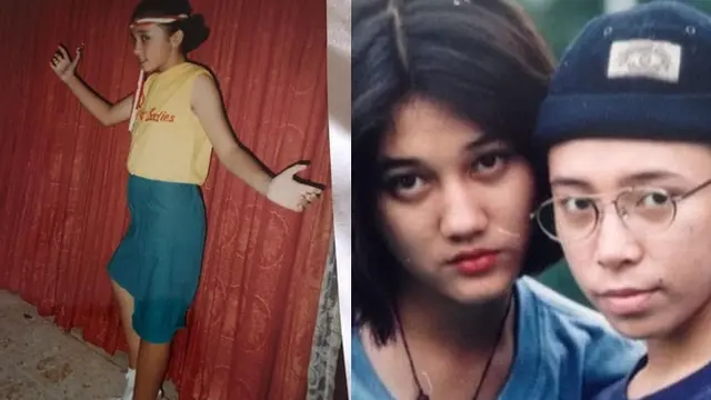 6 Foto Jadul Melly Goeslaw dari Kecil hingga Remaja, Sahabat Nike ...