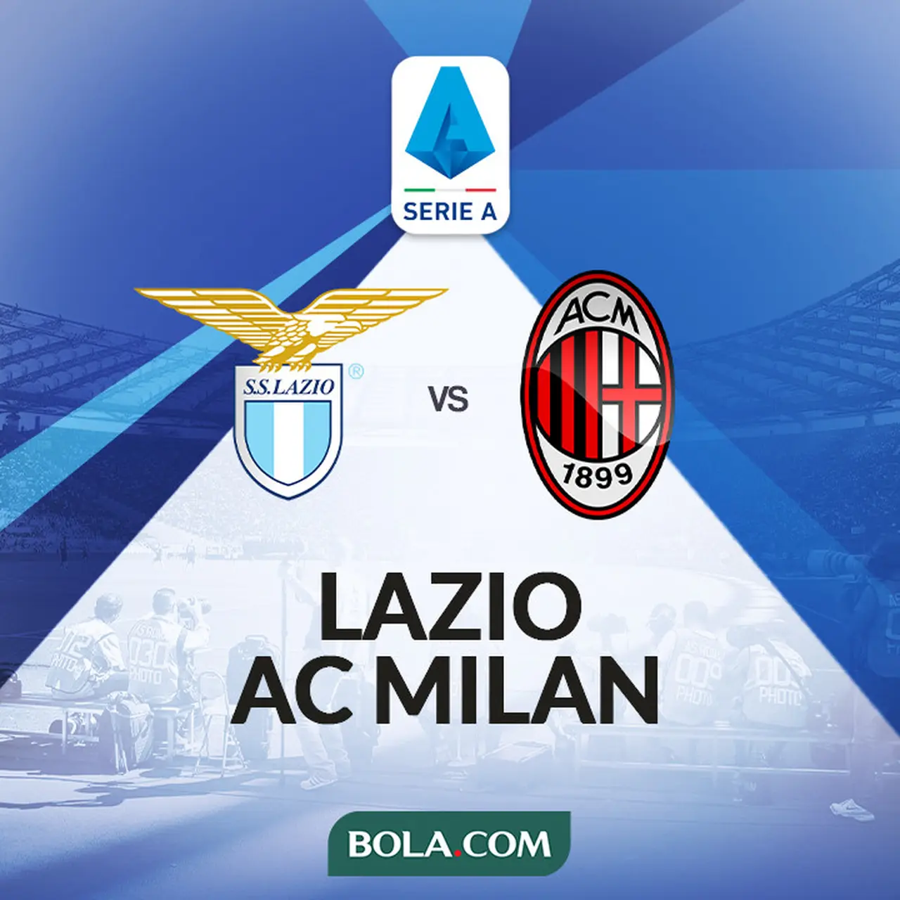 Link Live Streaming Liga Italia di Vidio Malam Ini: Lazio Vs AC Milan