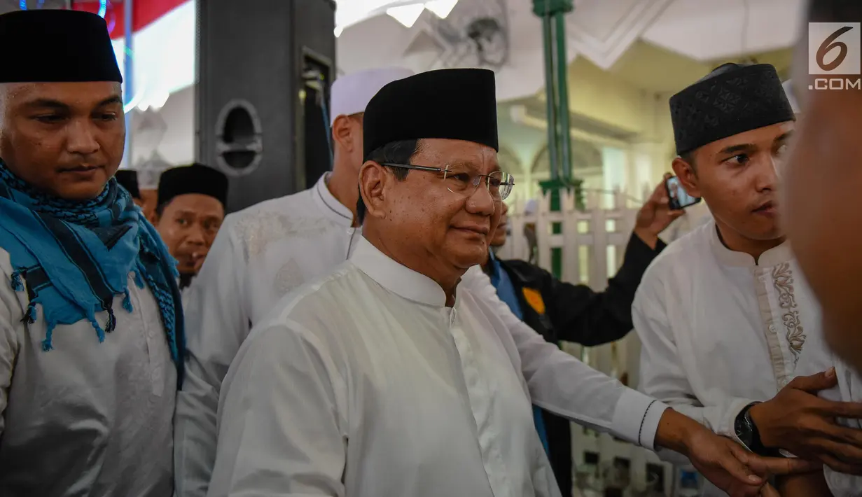 FOTO: Prabowo - AHY Hadiri Maulid Nabi dan Haul Habib Kwitang - Foto Liputan6.com