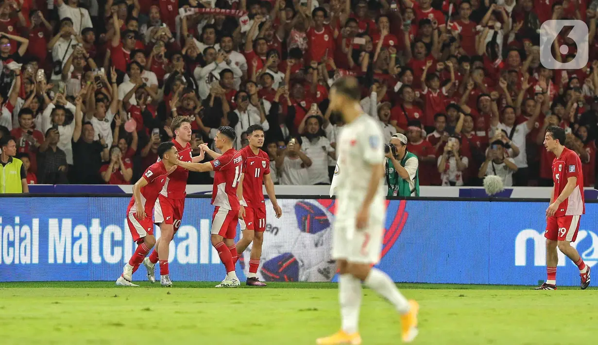 Babak Pertama Usai, Timnas Indonesia Unggul 1-0 atas Bahrain - Foto ...