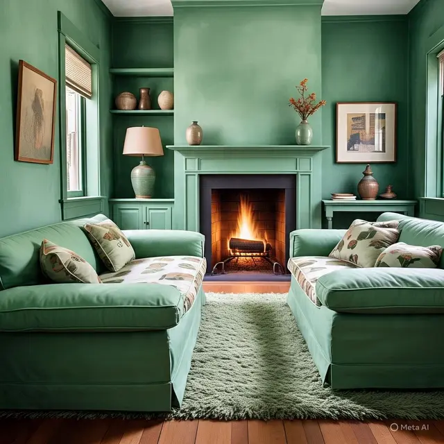 10 Inspirasi Cat Rumah Warna Ijo Tosca Terkini yang Menyegarkan - Hot ...