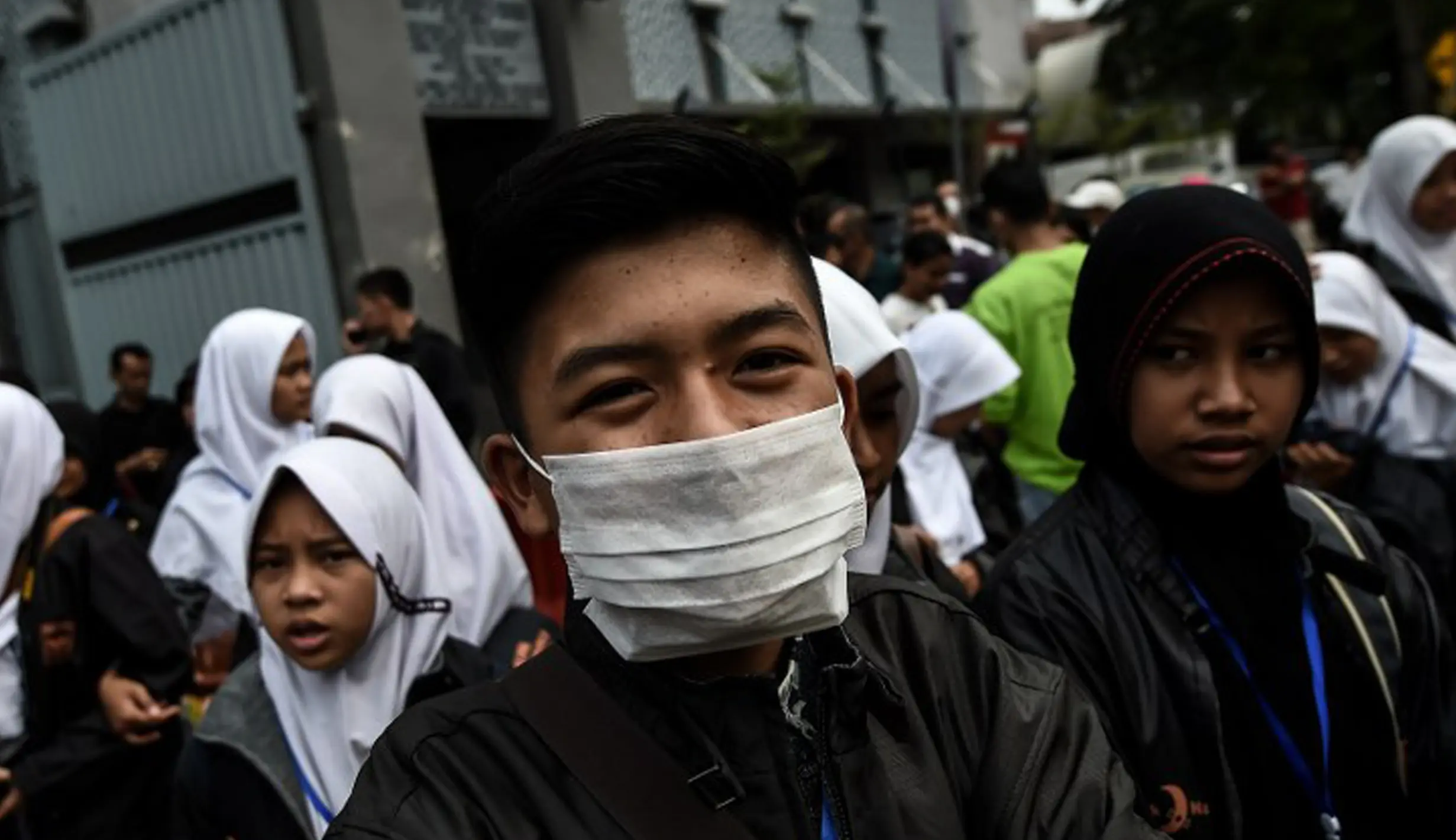 Kedubes Indonesia di Malaysia Diserbu Warga - Foto Liputan6.com