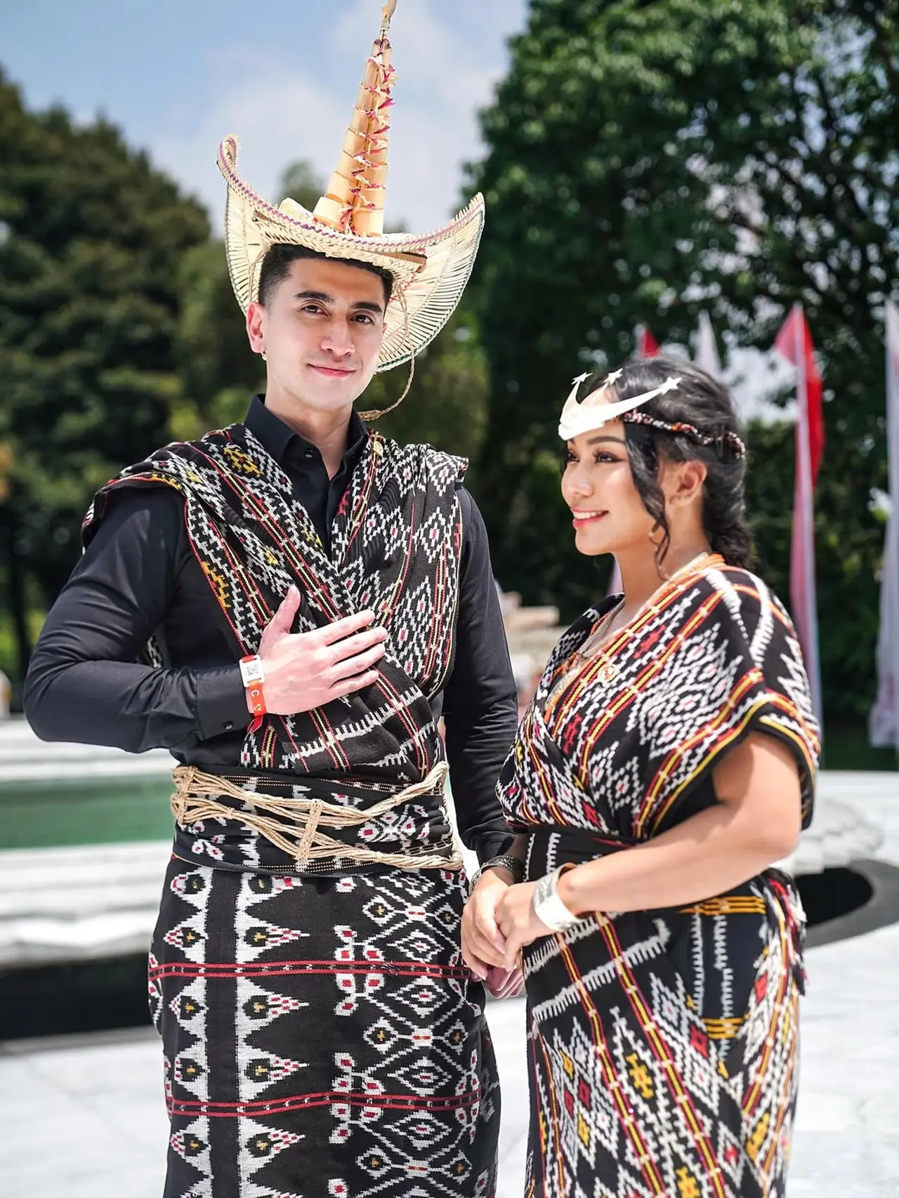 8 Potret Verrel Bramasta & Zita Anjani di Upacara Peringatan 17 Agustus 2025 Kemerdekaan HUT RI ...