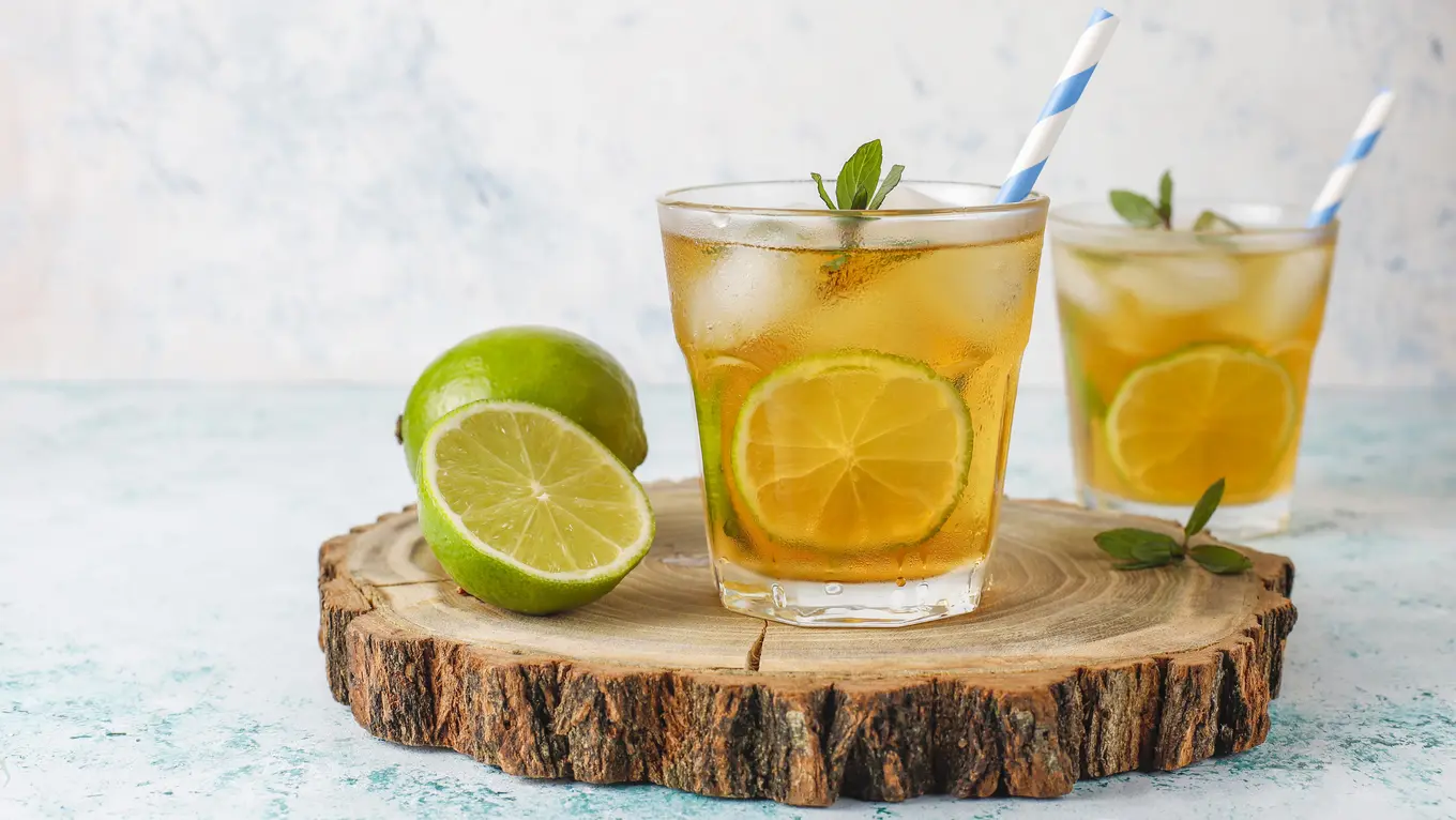 Resep Es Teh Jeruk Nipis Pelepas Dahaga Penurun Kolesterol - Food ...