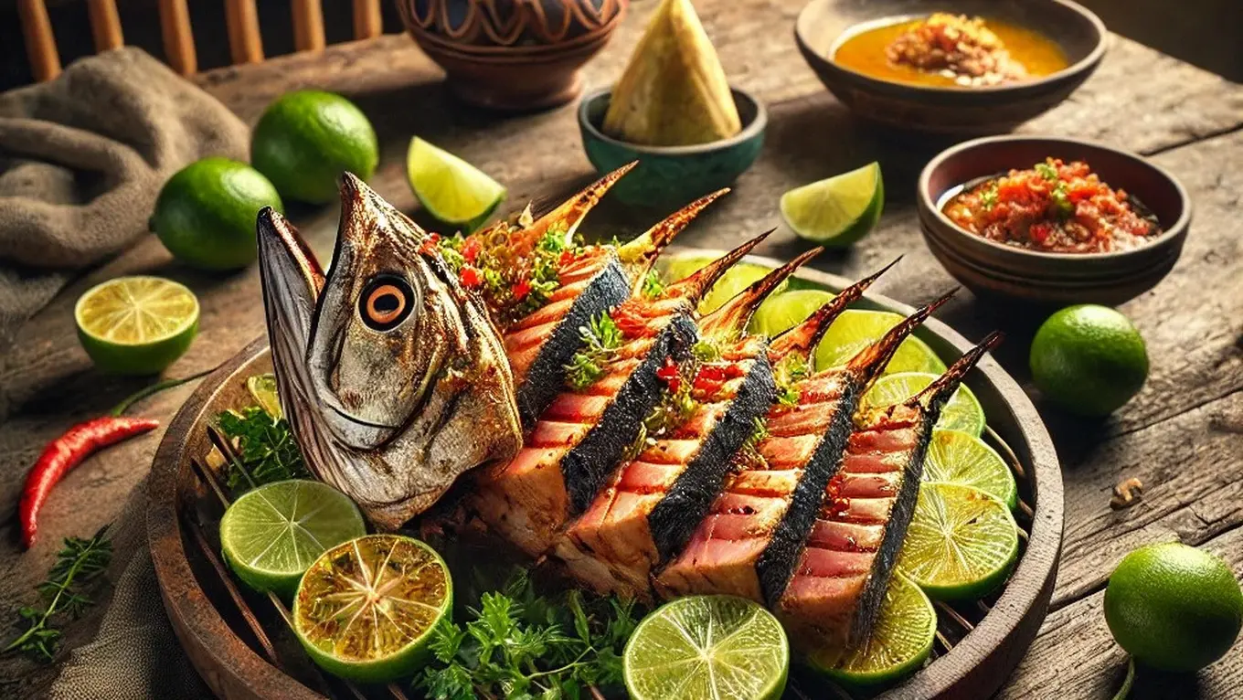 Resep Rahang Tuna Bakar khas Manado