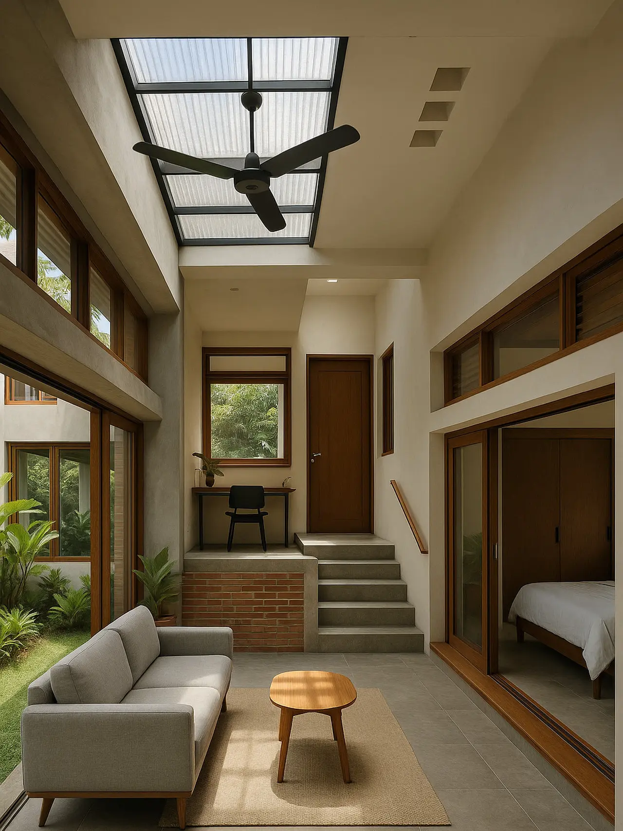 5 Inspirasi Model Rumah Tropis Modern dengan Ventilasi Silang, Estetik ...