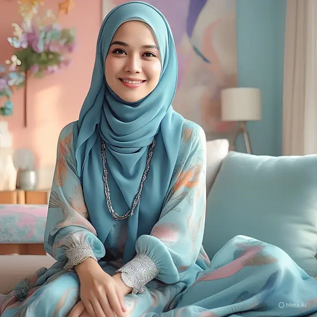 5 Tips Padu Padan Gamis dan Gaya Hijab Wanita Usia 40-an untuk Idul Adha 2025, Cantik Elegan dan ...