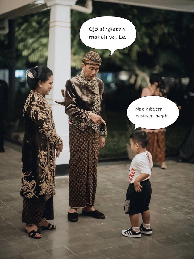 6 Meme Lucu Nahyan Cucu Presiden Jokowi: dari Ngadu Kaesang Pangarep Ngetwit Sampai Soal Kaus ...
