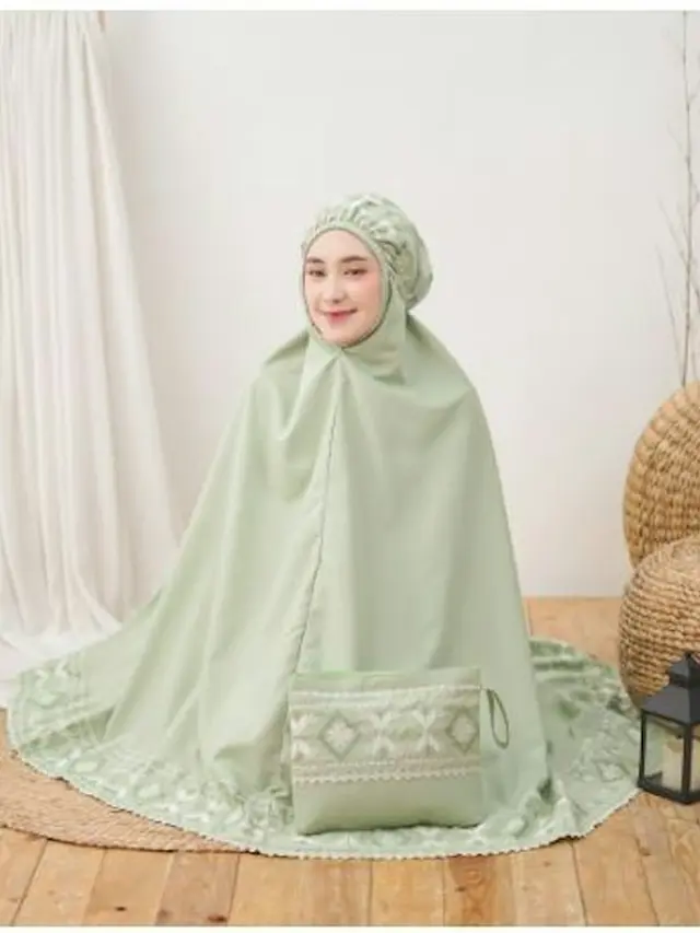 10 Rekomendasi Mukena Bordir Terbaik untuk Lebaran 2024 - Citizen6 ...