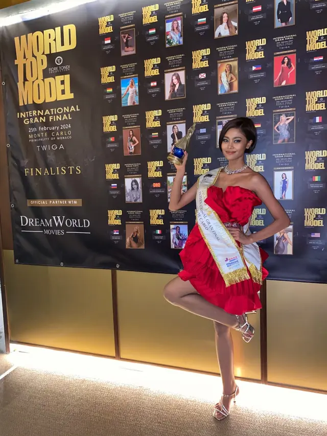 Vania Agustina Raih Gelar Juara World Top Model 2024, Siap Melangkah ke ...