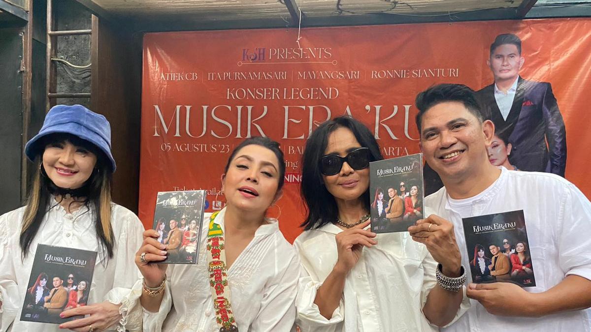 Mayangsari Gelar Konser Legend Musik Era'ku Bersama Atiek CB, Ita ...