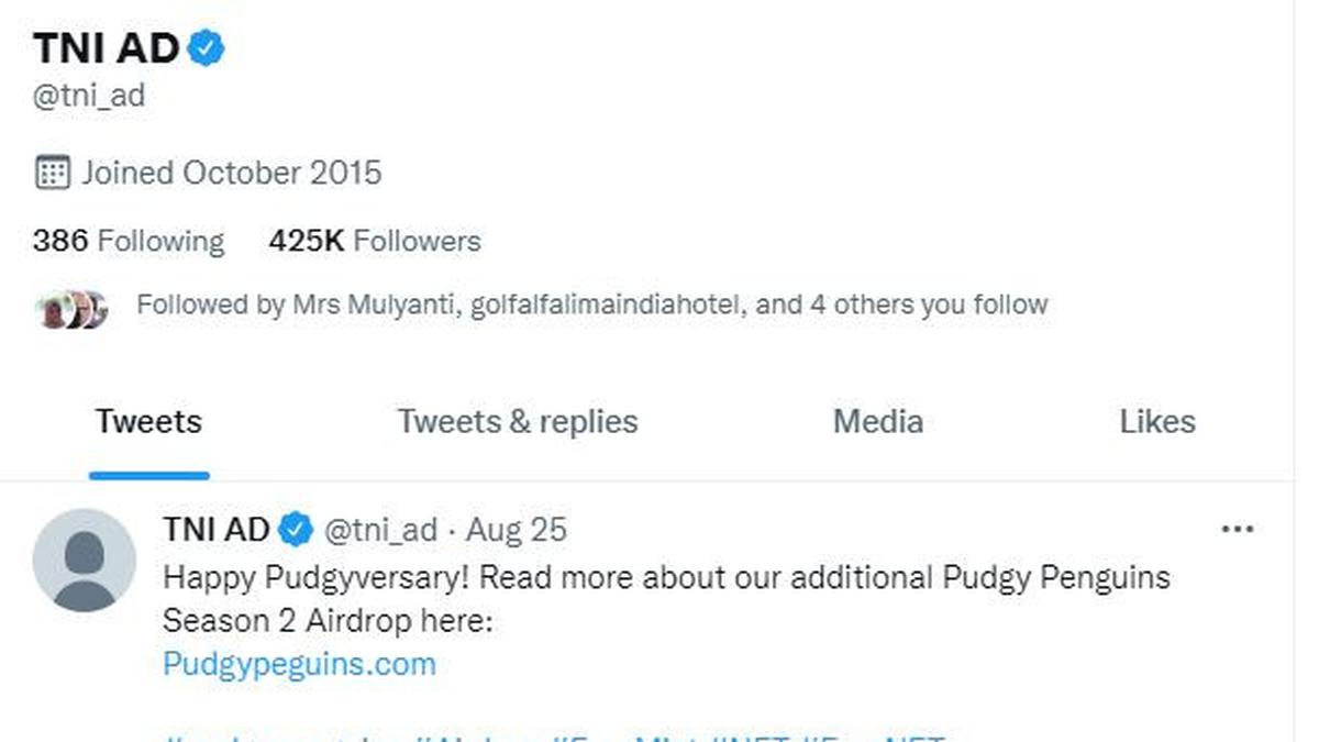 Akun Twitter Resmi TNI AD Dibajak OTK, Begini Penjelasan Kadispenad ...