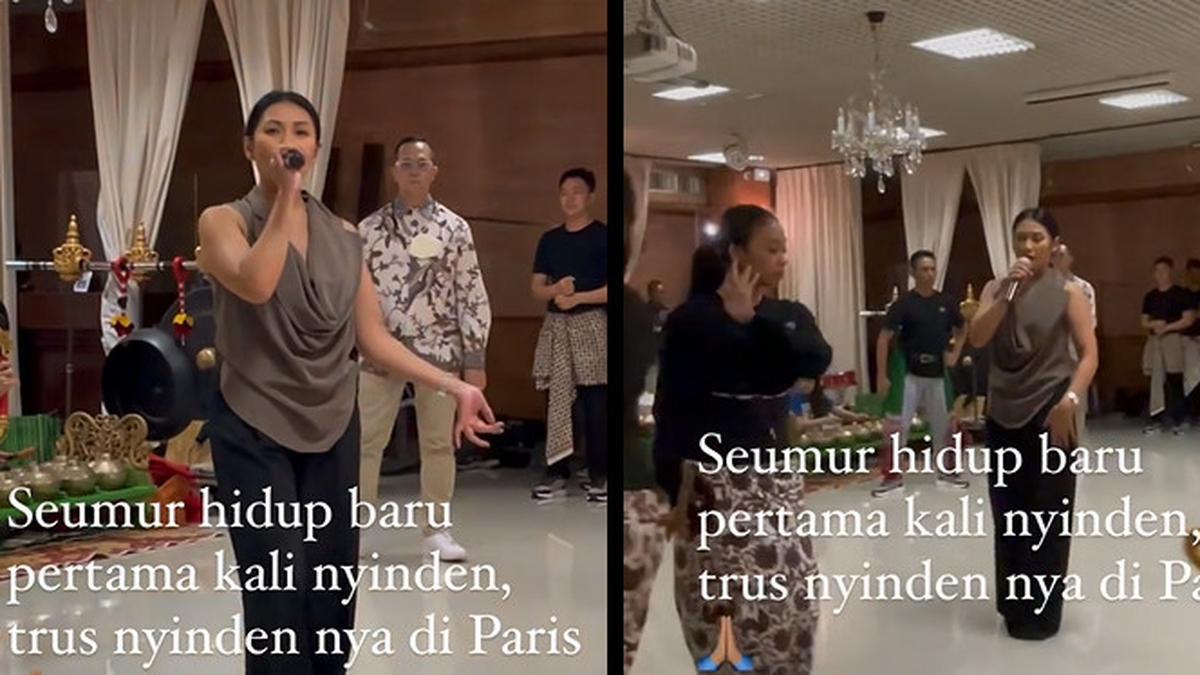 Potret Anggun C Sasmi Nyinden di Paris, Pengalaman Pertama Seumur Hidup