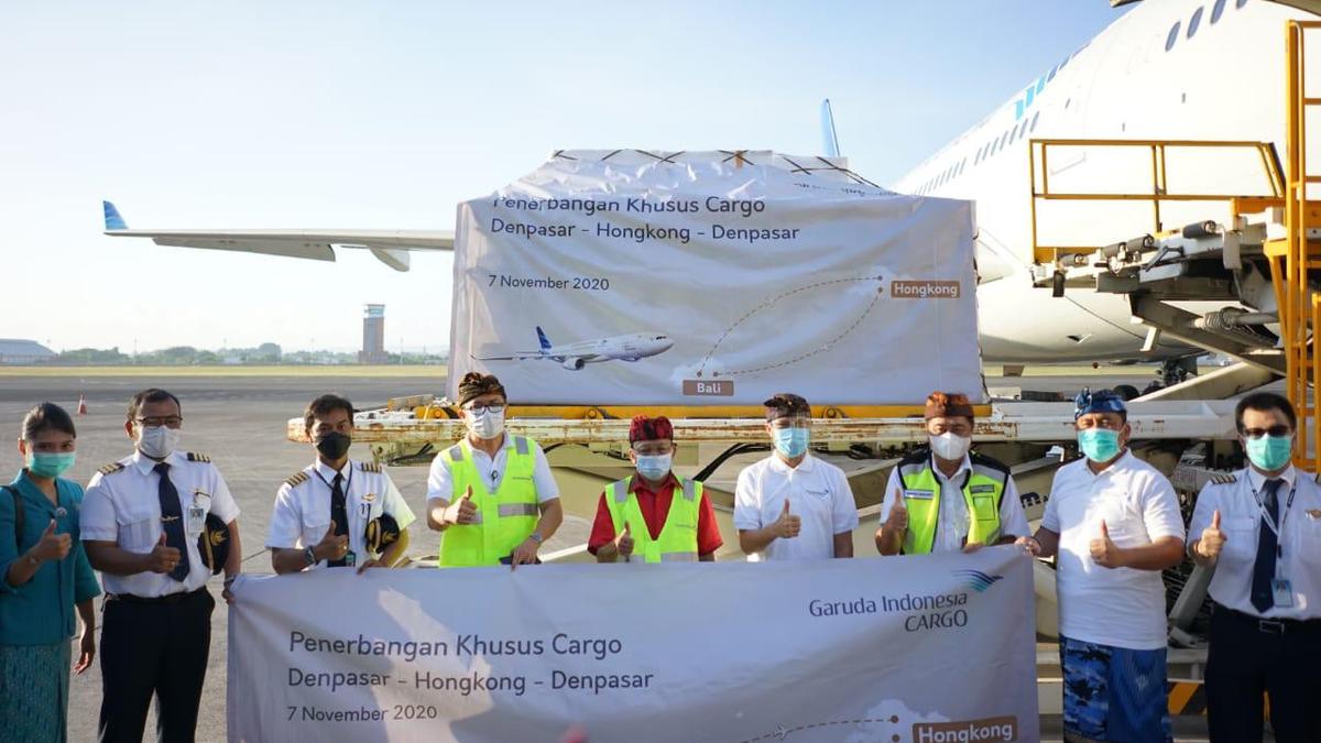 Dukung Ekspor, Garuda Indonesia Layani Penerbangan Kargo Bali-Hong Kong ...