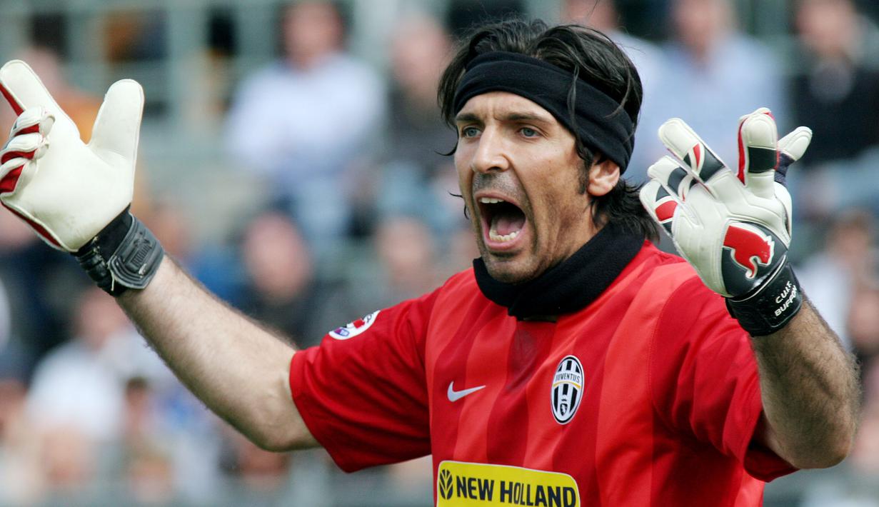 Foto: Potret Lawas Gianluigi Buffon Bersama Juventus - Dunia Bola.com
